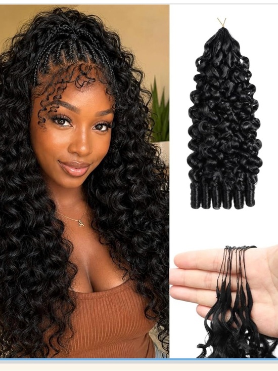 Hair | Human Crochet Hair For Women 16 Inch Feather Human Hair Burmese ...